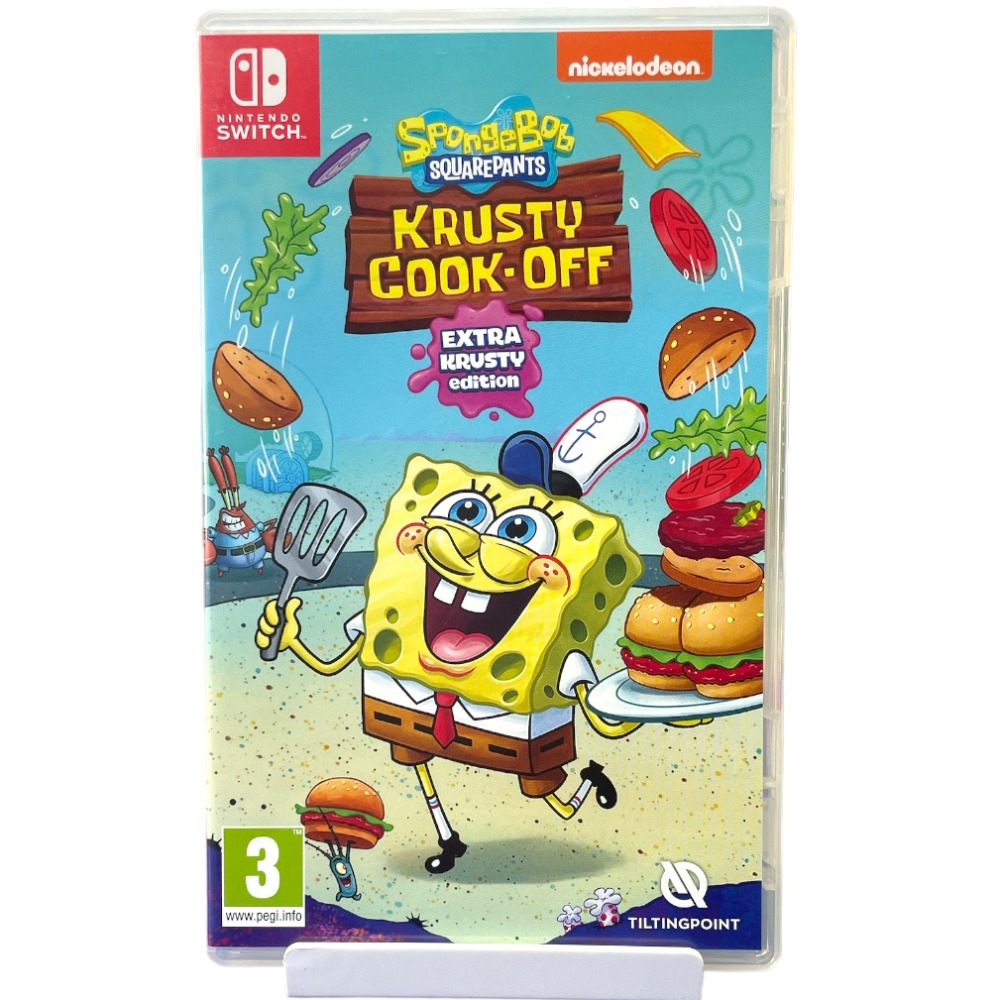 Nintendo Switch SpongeBob SquarePants: Krusty Cook - OFF -Switch Game ...